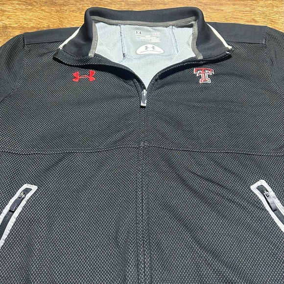 Under Armour | Jackets & Coats | Texas Tech Under Armour Mens Black And ...
